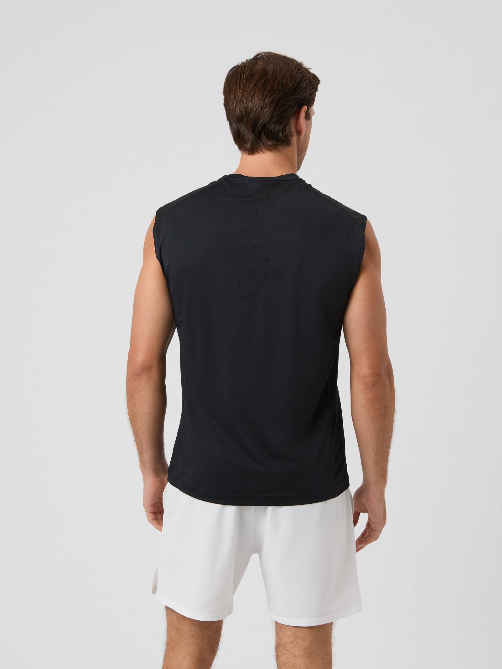 Ace Mesh Panel Tank - Herre - Black Beauty | Björn Borg