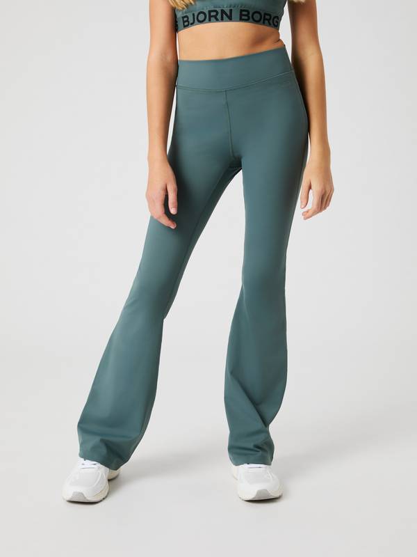 Borg Flare Leggings - Flicka - Balsam Green | Björn Borg