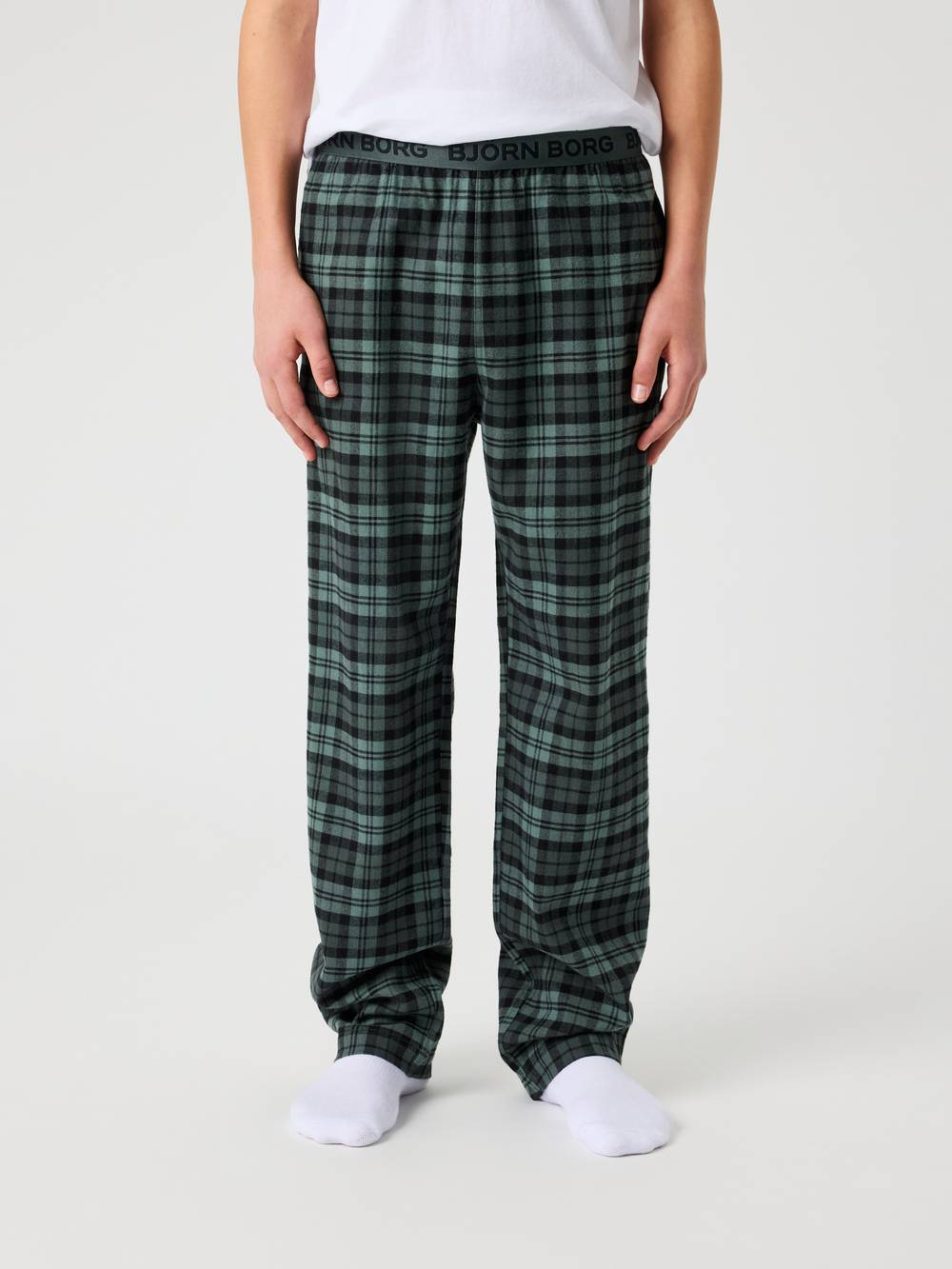 Core Flannel Pyjama Pants - Barn - HS Check 2 | Björn Borg