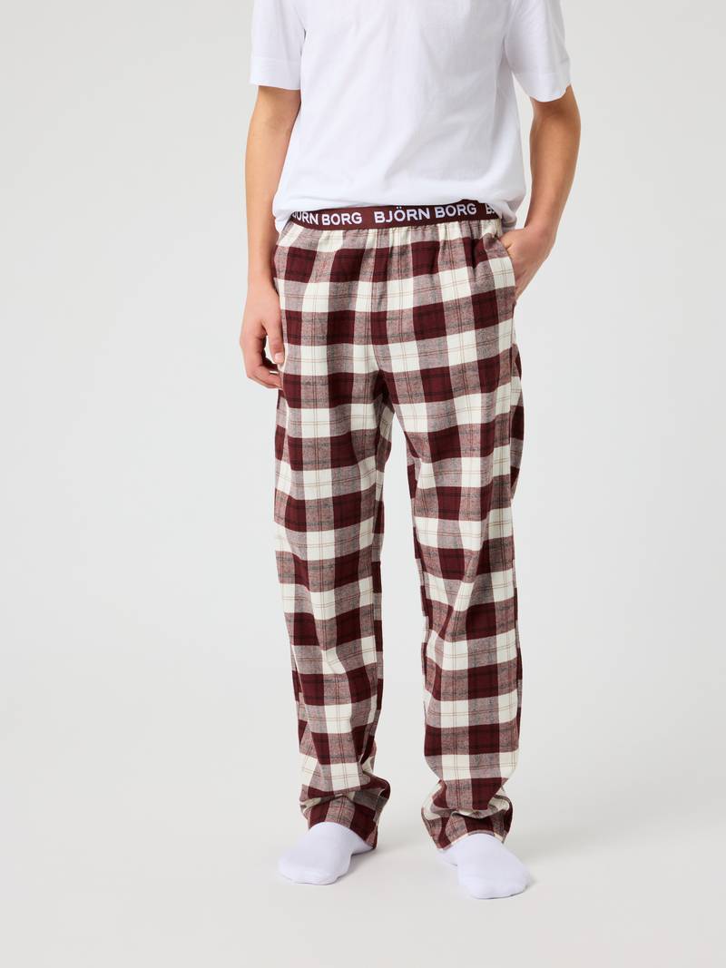 Core Flannel Pyjama Pants - Barn - Small Tartan 2 | Björn Borg