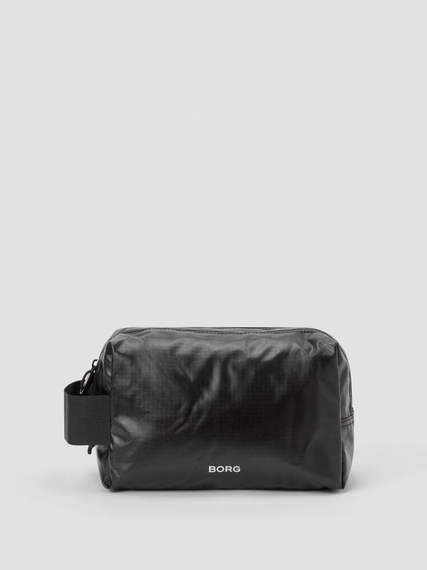 Borg Glossy Ripstop Wash Bag - Unisex - Black Beauty | Björn Borg