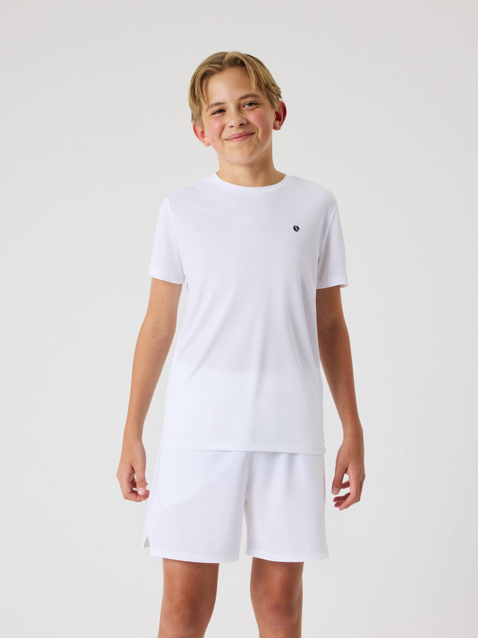 Ace Light T-Shirt - Niños - Brilliant White | Björn Borg