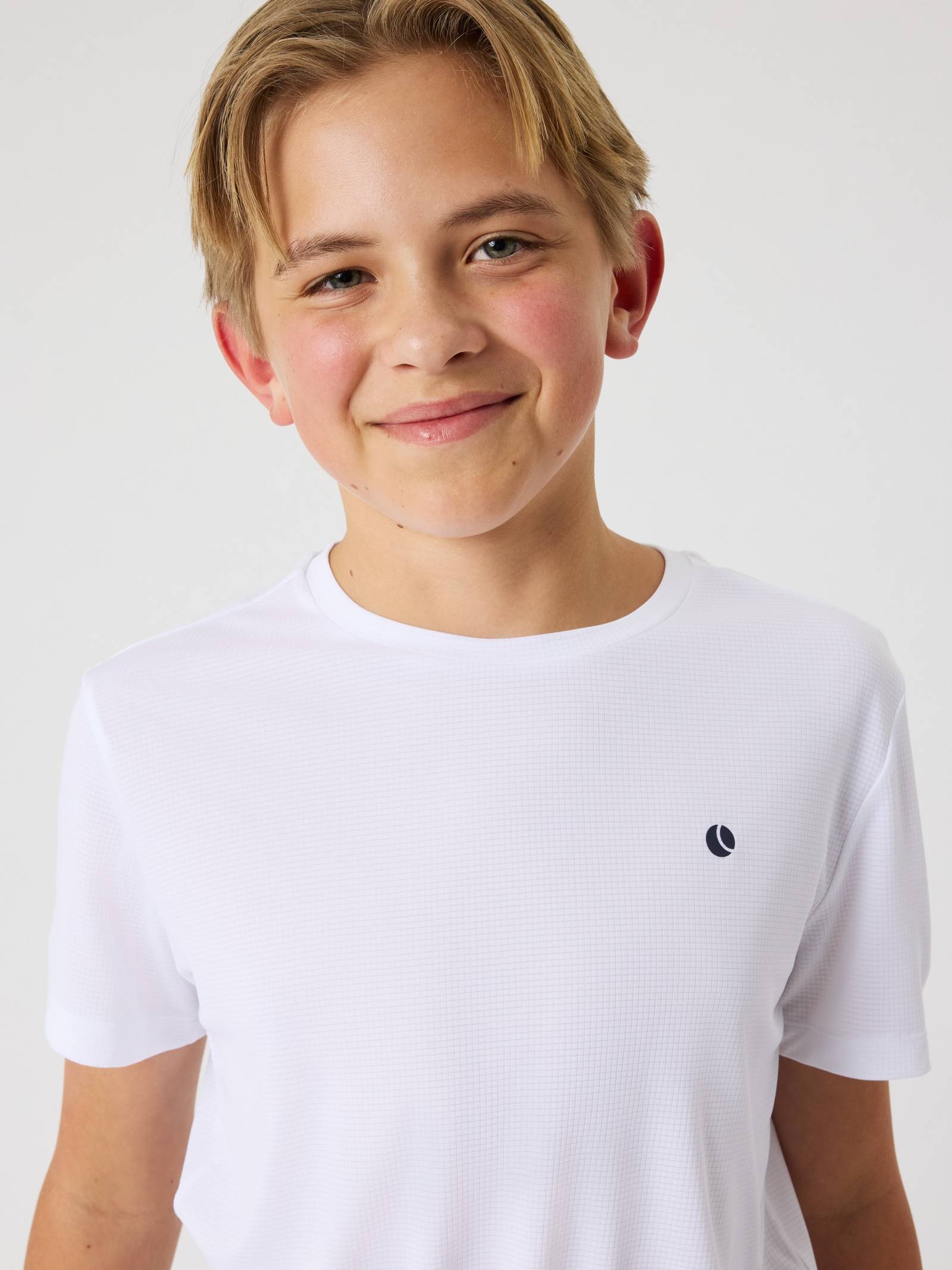 Ace Light T-Shirt - Niños - Brilliant White | Björn Borg