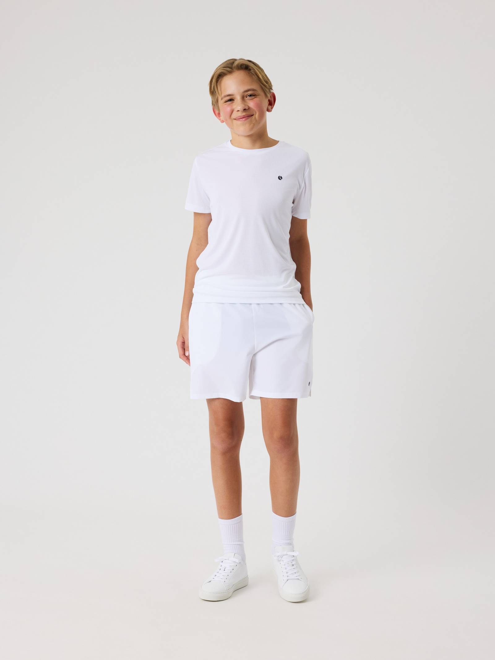 Ace Light T-Shirt - Niños - Brilliant White | Björn Borg