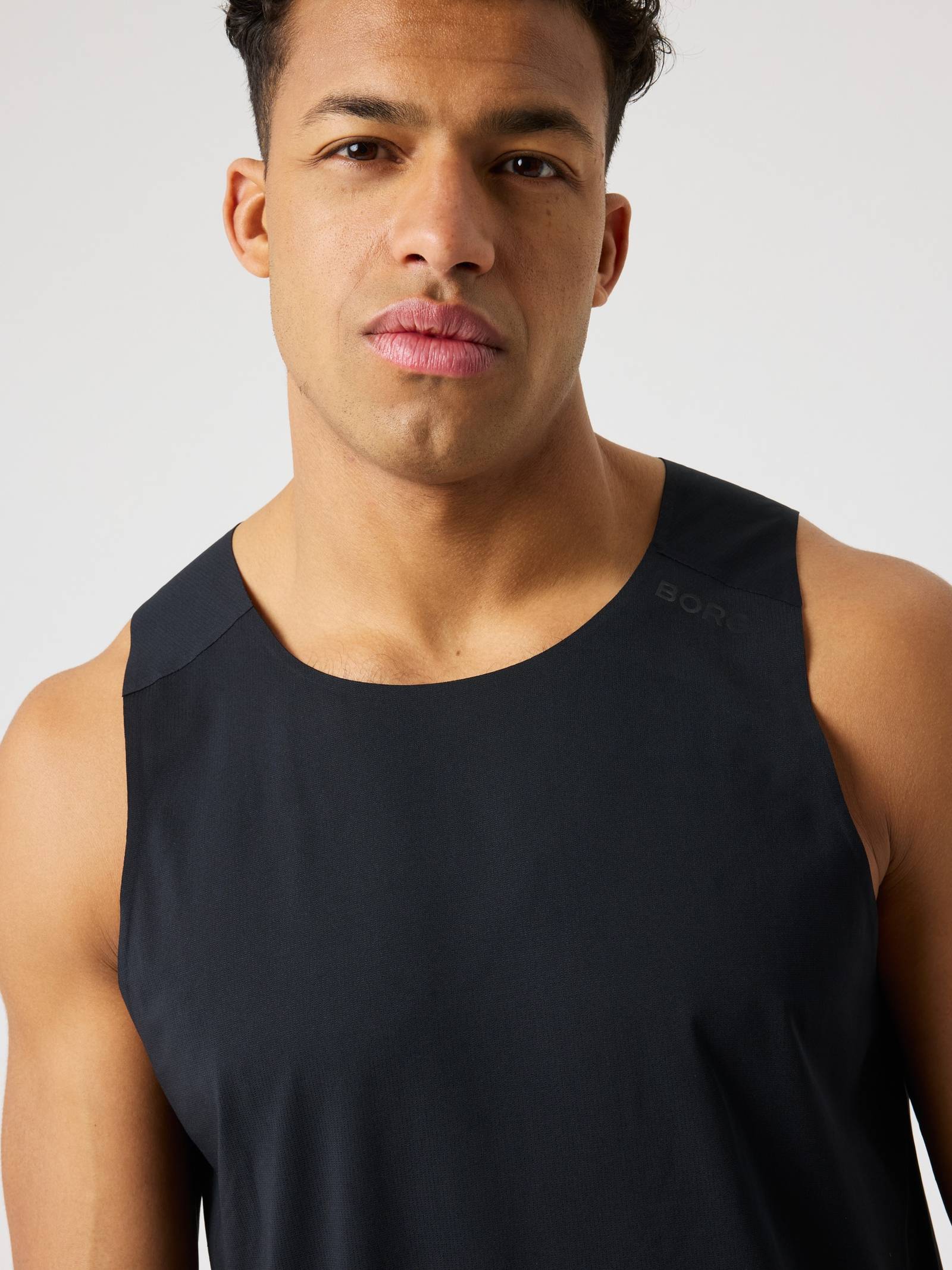 Borg Feather Tank - Men - Black Beauty | Björn Borg