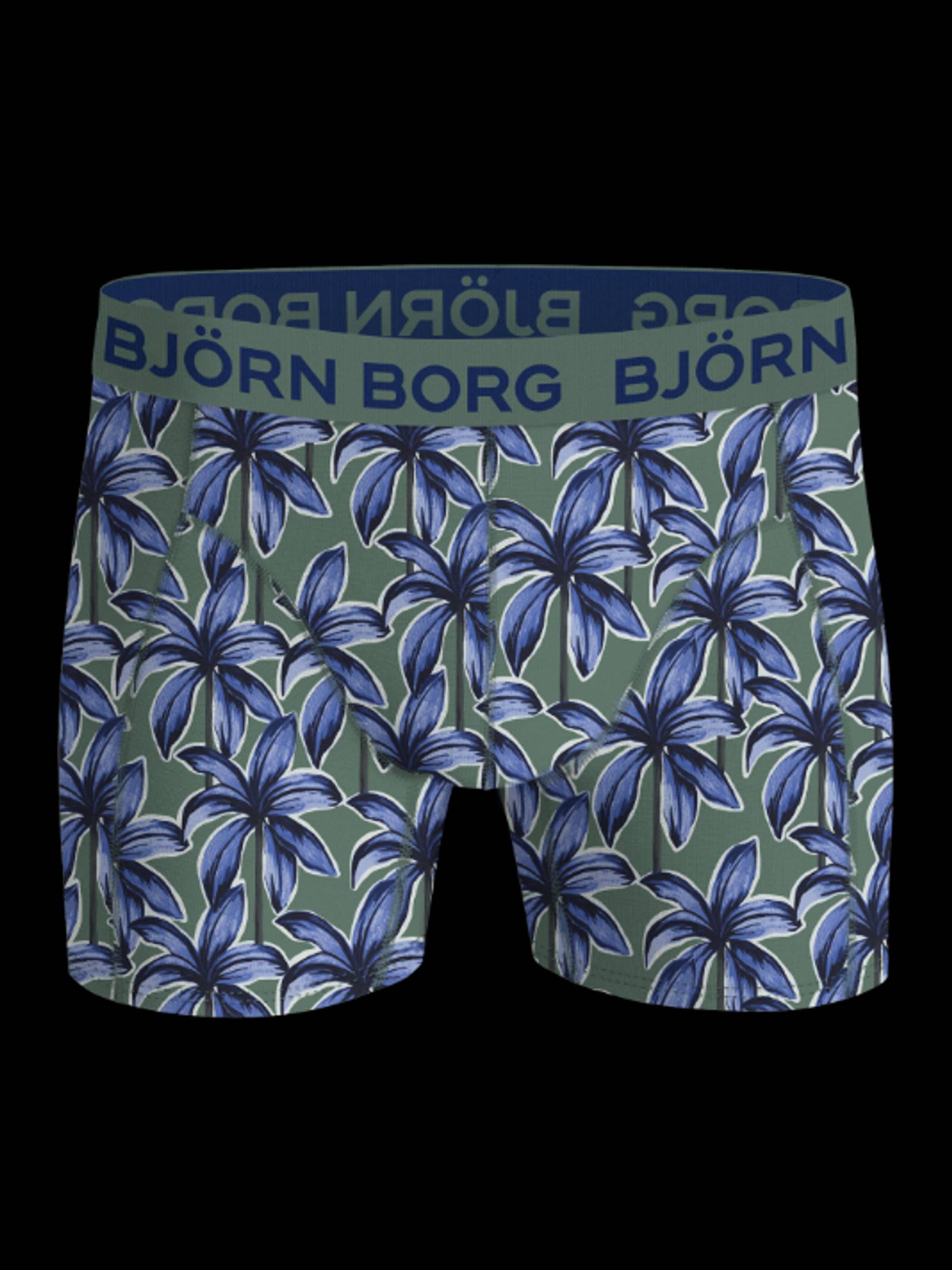 Cotton Stretch Boxers 7-pack - Blue, Print, Navy Blue | Björn Borg
